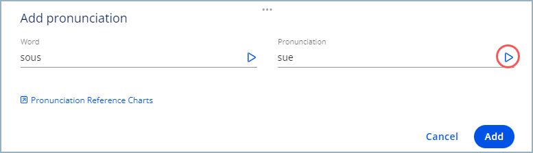 Using the Pronunciation Library – SundaySky Help Center