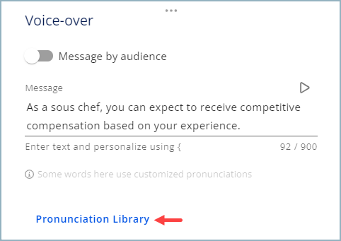 Using the Pronunciation Library – SundaySky Help Center