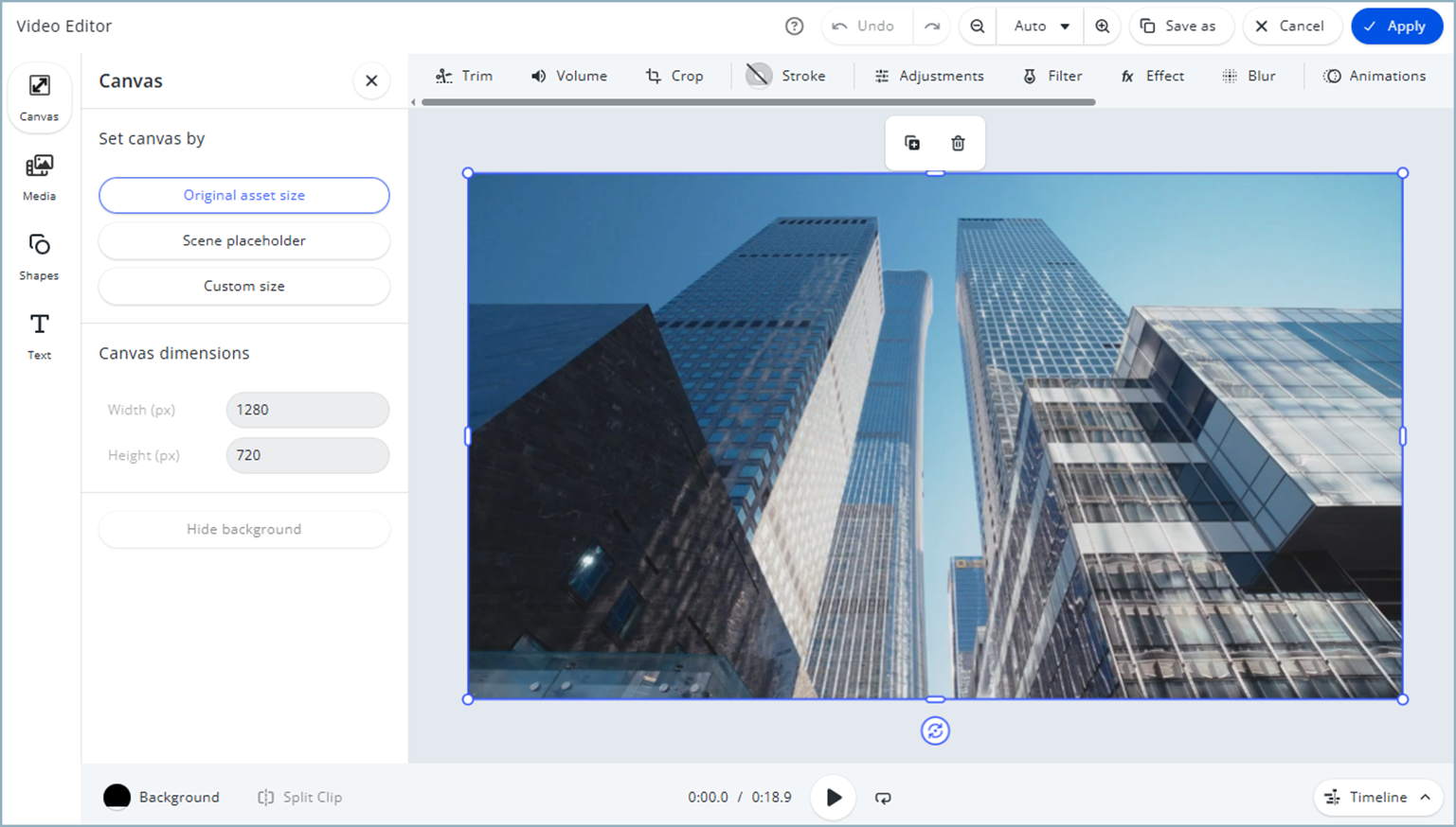 Adjusting the Volume of a Video Asset – SundaySky Help Center